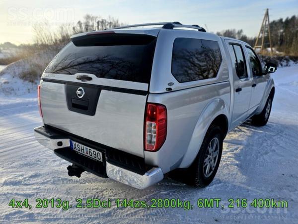 Nissan Navara 2013 Cēsis, ar dzinēja tilpumu 2.50 L un nobraukumu 216 tūkst. km par 9900 €, foto 1 vietnē AUTOMOTO.COM.LV