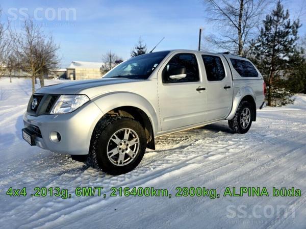 Nissan Navara 2013 Cēsis, ar dzinēja tilpumu 2.50 L un nobraukumu 216 tūkst. km par 9900 €, foto 5 vietnē AUTOMOTO.COM.LV