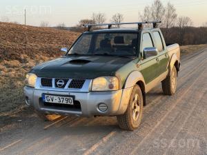 Зеленый Ниссан Навара 2002 в Рига, объемом двигателя 2.50 л и пробегом 391 тыс. км за 1400 €, фото  на AUTOMOTO.COM.LV