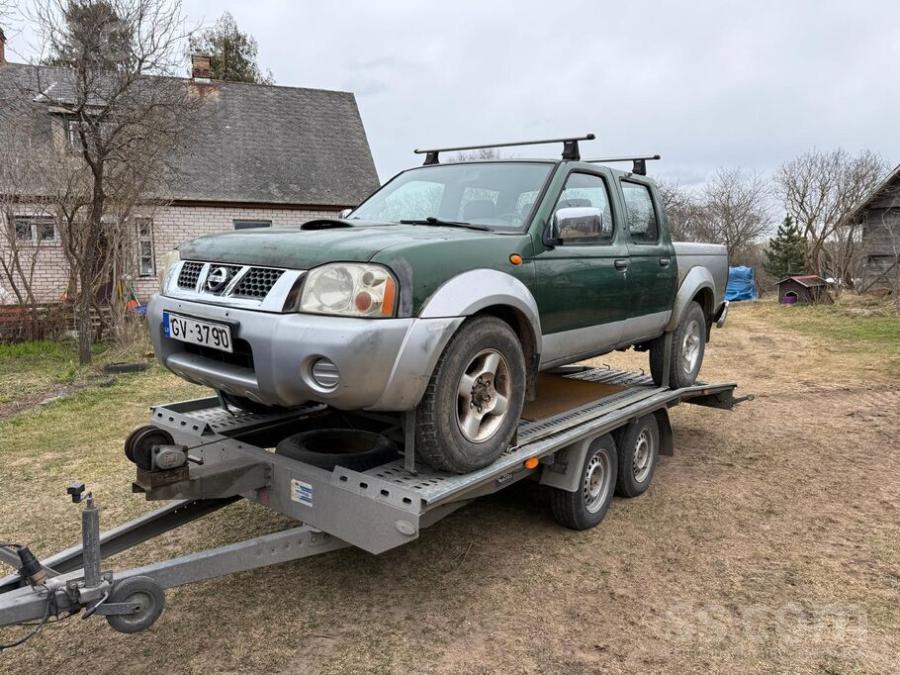 Зеленый Ниссан Навара 2002 в Рига, объемом двигателя 2.50 л и пробегом 391 тыс. км за 1400 €, фото 11 на AUTOMOTO.COM.LV