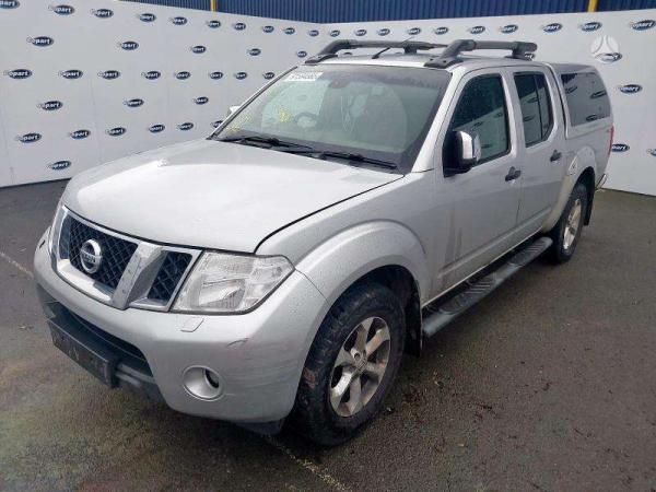 Pelēks Nissan Navara 2012 Plungė, ar dzinēja tilpumu 2.49 L un nobraukumu 185 tūkst. km par 4600 €, foto 1 vietnē AUTOMOTO.COM.LV