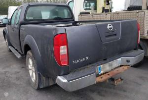 Grey Nissan Navara 2012 in Taurage, with an engine capacity of 2.50 L and mileage of 132 thousand km for 5500 €, photo  on AUTOMOTO.COM.LV