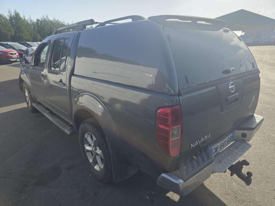 Pelēks Nissan Navara 2012 Tauragė, ar dzinēja tilpumu 2.50 L un nobraukumu 274 tūkst. km par 5300 €, foto 5 vietnē AUTOMOTO.COM.LV