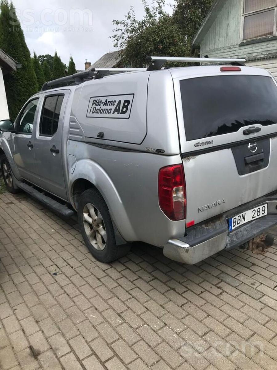 Pelēks Nissan Navara 2012 Jūrmala, ar dzinēja tilpumu 2.50 L un nobraukumu 412 tūkst. km par 5700 €, foto 1 vietnē AUTOMOTO.COM.LV