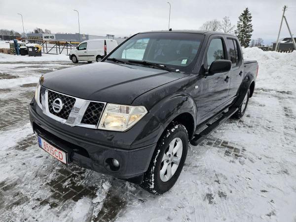 Grey Nissan Navara 2006 in Telschi, with an engine capacity of 2.50 L and mileage of 360 thousand km for 5700 €, photo 2 on AUTOMOTO.COM.LV