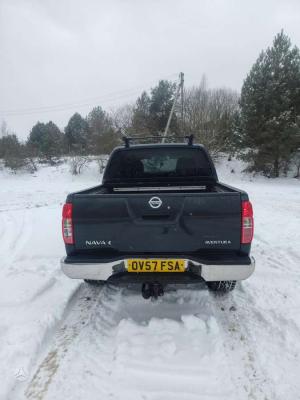 Grey Nissan Navara 2007 in Utena, with an engine capacity of 0.00 L and mileage of 125 thousand km for 4300 €, photo 5 on AUTOMOTO.COM.LV