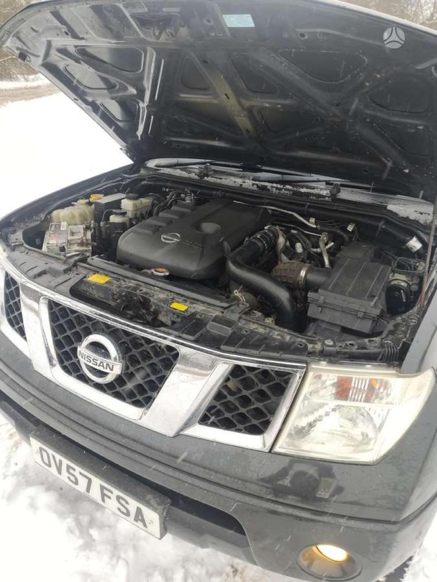 Grey Nissan Navara 2007 in Utena, with an engine capacity of 0.00 L and mileage of 125 thousand km for 4300 €, photo 13 on AUTOMOTO.COM.LV