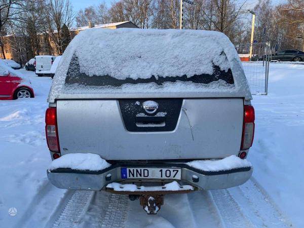 Pelēks Nissan Navara 2007 Rīga, ar dzinēja tilpumu 2.49 L un nobraukumu 220 tūkst. km par 4750 €, foto 7 vietnē AUTOMOTO.COM.LV