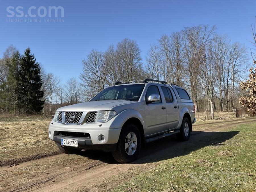 Nissan Navara 2008 in Tallinn, with an engine capacity of 2.50 L and mileage of 297 thousand km for 5950 €, photo 1 on AUTOMOTO.COM.LV