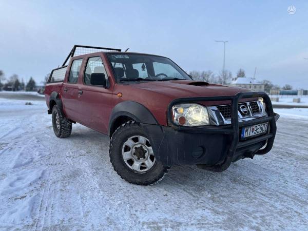 Sarkans Nissan Navara 2003 Marijampole, ar dzinēja tilpumu 2.49 L un nobraukumu 177 tūkst. km par 3699 €, foto 1 vietnē AUTOMOTO.COM.LV