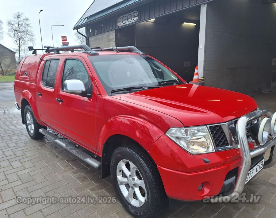 Sarkans Nissan Navara 2007 Tallina, ar dzinēja tilpumu 2.50 L un nobraukumu 190 tūkst. km par 9200 €, foto 1 vietnē AUTOMOTO.COM.LV