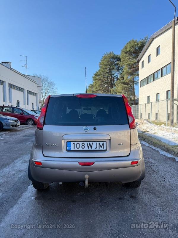 Beige Nissan Note 2008 in Tallinn, with an engine capacity of 1.50 L and mileage of 417 thousand km for 850 €, photo 5 on AUTOMOTO.COM.LV
