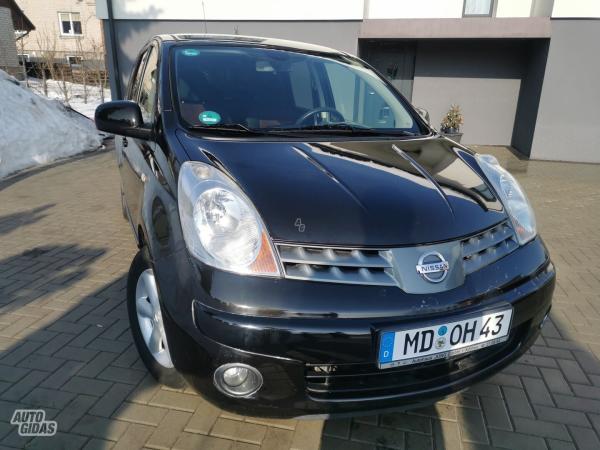 Melns Nissan Note 2009 Telšiai, ar dzinēja tilpumu 1.60 L un nobraukumu 154 tūkst. km par 2950 €, foto 1 vietnē AUTOMOTO.COM.LV
