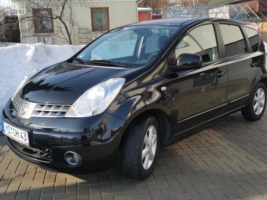 Melns Nissan Note 2009 Telšiai, ar dzinēja tilpumu 1.60 L un nobraukumu 154 tūkst. km par 2950 €, foto 2 vietnē AUTOMOTO.COM.LV