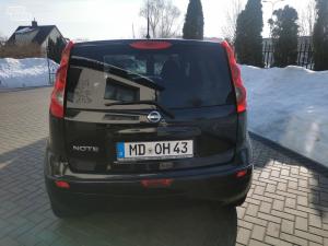 Melns Nissan Note 2009 Telšiai, ar dzinēja tilpumu 1.60 L un nobraukumu 154 tūkst. km par 2950 €, foto 4 vietnē AUTOMOTO.COM.LV