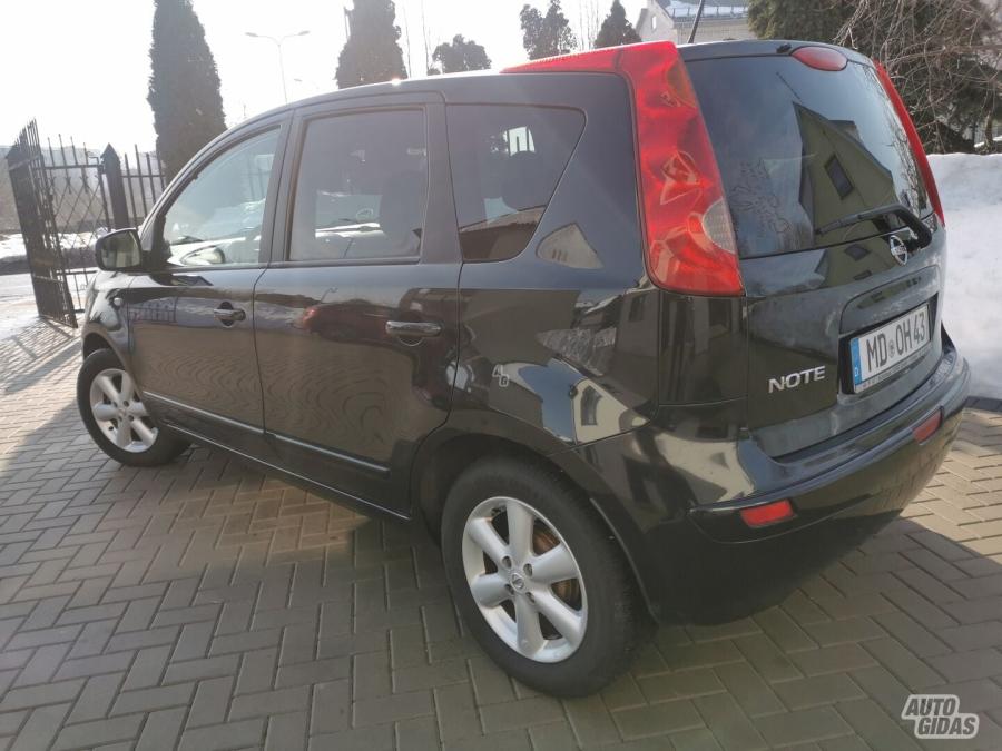 Melns Nissan Note 2009 Telšiai, ar dzinēja tilpumu 1.60 L un nobraukumu 154 tūkst. km par 2950 €, foto 5 vietnē AUTOMOTO.COM.LV