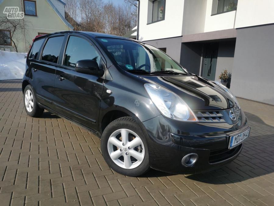 Melns Nissan Note 2009 Telšiai, ar dzinēja tilpumu 1.60 L un nobraukumu 154 tūkst. km par 2950 €, foto 7 vietnē AUTOMOTO.COM.LV