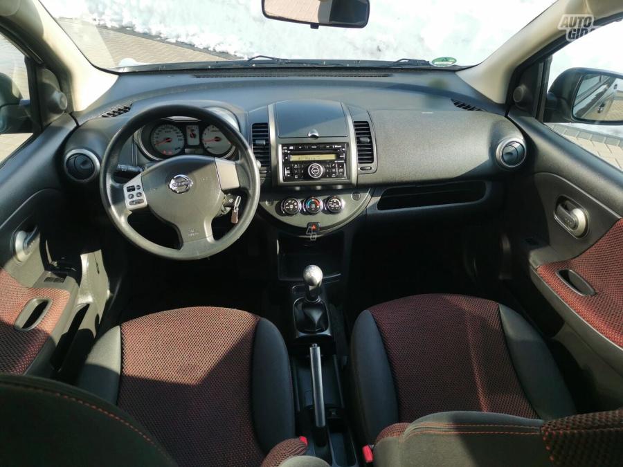 Melns Nissan Note 2009 Telšiai, ar dzinēja tilpumu 1.60 L un nobraukumu 154 tūkst. km par 2950 €, foto 11 vietnē AUTOMOTO.COM.LV