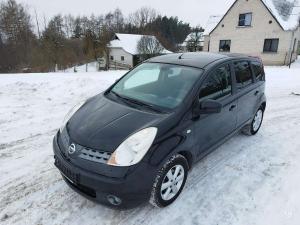 Black Nissan Note 2006 in Alytus, with an engine capacity of 1.60 L and mileage of 260 thousand km for 1950 €, photo 7 on AUTOMOTO.COM.LV