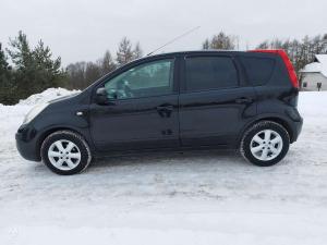 Black Nissan Note 2006 in Alytus, with an engine capacity of 1.60 L and mileage of 260 thousand km for 1950 €, photo 9 on AUTOMOTO.COM.LV