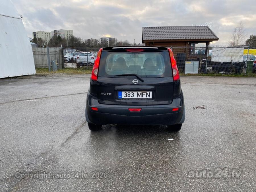 Melns Nissan Note 2006 Tallina, ar dzinēja tilpumu 1.40 L un nobraukumu 288 tūkst. km par 650 €, foto 5 vietnē AUTOMOTO.COM.LV