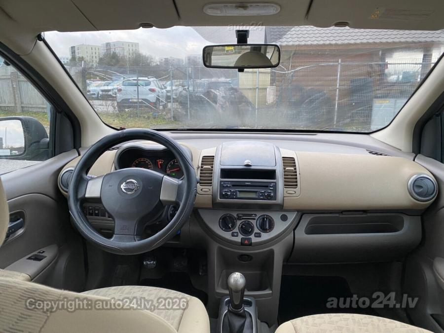 Melns Nissan Note 2006 Tallina, ar dzinēja tilpumu 1.40 L un nobraukumu 288 tūkst. km par 650 €, foto 10 vietnē AUTOMOTO.COM.LV