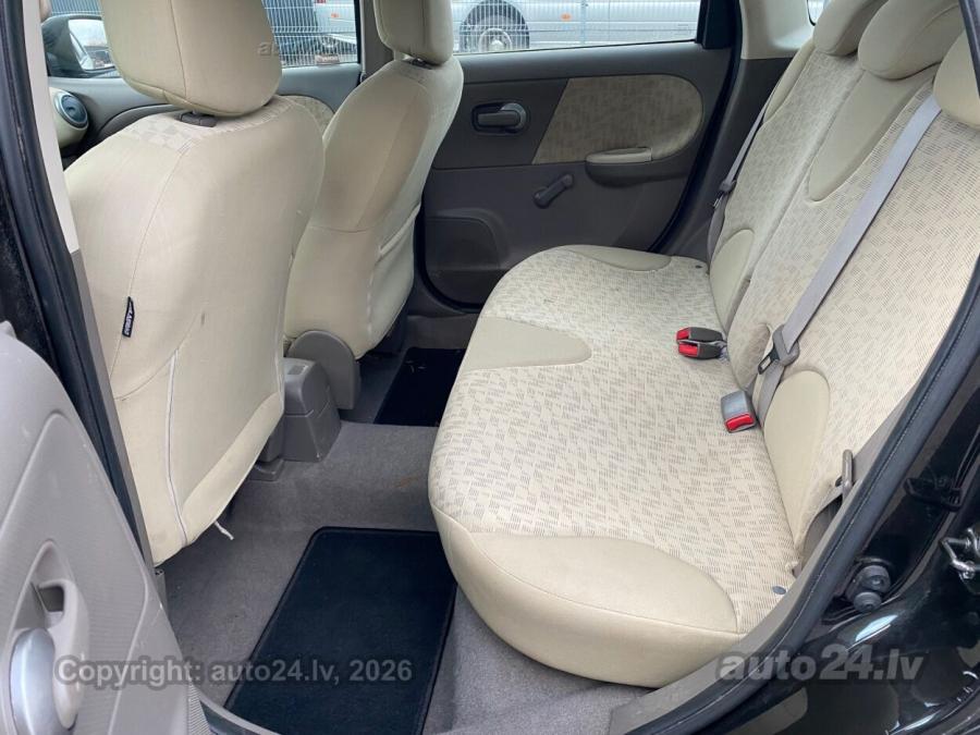 Melns Nissan Note 2006 Tallina, ar dzinēja tilpumu 1.40 L un nobraukumu 288 tūkst. km par 650 €, foto 12 vietnē AUTOMOTO.COM.LV
