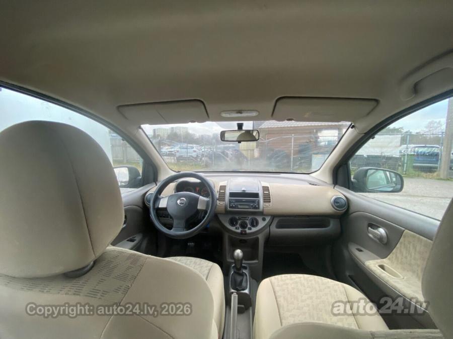 Melns Nissan Note 2006 Tallina, ar dzinēja tilpumu 1.40 L un nobraukumu 288 tūkst. km par 650 €, foto 13 vietnē AUTOMOTO.COM.LV