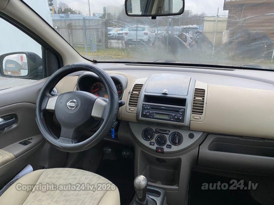 Melns Nissan Note 2006 Tallina, ar dzinēja tilpumu 1.40 L un nobraukumu 288 tūkst. km par 650 €, foto 14 vietnē AUTOMOTO.COM.LV