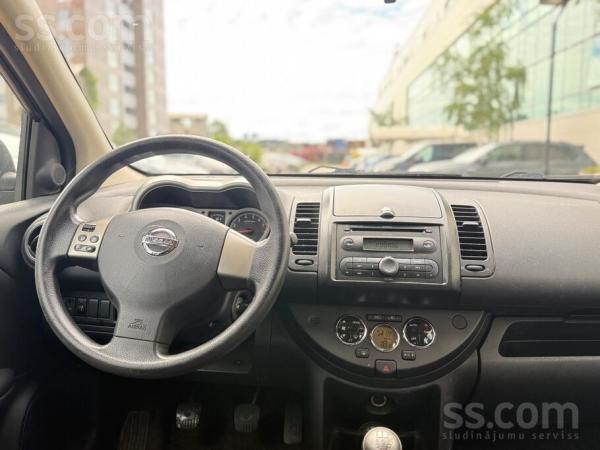 Black Nissan Note 2006 in Riga, with an engine capacity of 1.40 L and mileage of 0 thousand km for 2500 €, photo 2 on AUTOMOTO.COM.LV
