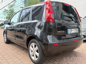 Melns Nissan Note 2006 Rīga, ar dzinēja tilpumu 1.40 L un nobraukumu 0 tūkst. km par 2500 €, foto 7 vietnē AUTOMOTO.COM.LV
