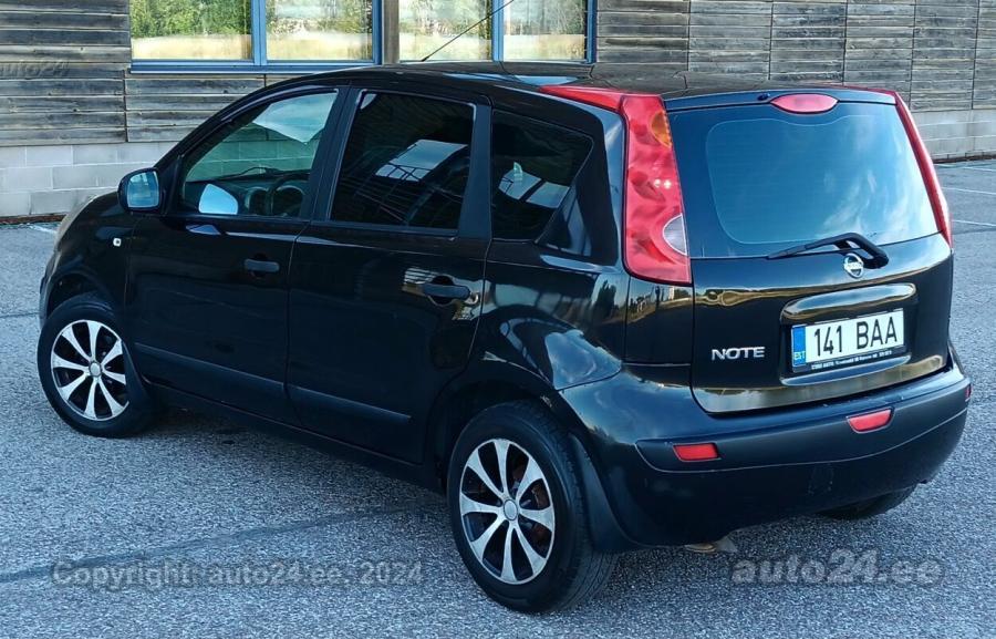 Black Nissan Note 2007 in Tallinn, with an engine capacity of 1.60 L and mileage of 168 thousand km for 990 €, photo 2 on AUTOMOTO.COM.LV