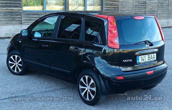 Black Nissan Note 2007 in Tallinn, with an engine capacity of 1.60 L and mileage of 168 thousand km for 990 €, photo 7 on AUTOMOTO.COM.LV