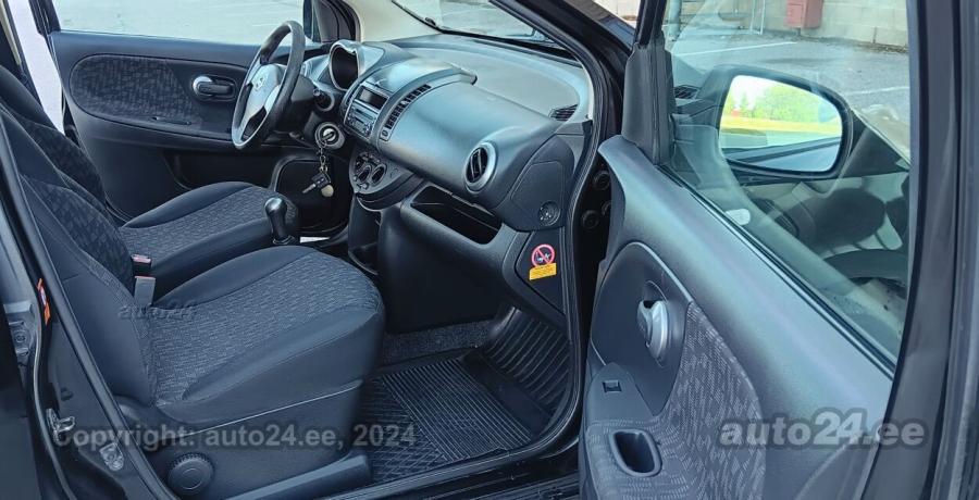 Black Nissan Note 2007 in Tallinn, with an engine capacity of 1.60 L and mileage of 168 thousand km for 990 €, photo 9 on AUTOMOTO.COM.LV