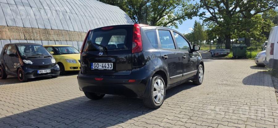 Melns Nissan Note 2007 Valmiera, ar dzinēja tilpumu 1.60 L un nobraukumu 280 tūkst. km par 1450 €, foto 4 vietnē AUTOMOTO.COM.LV