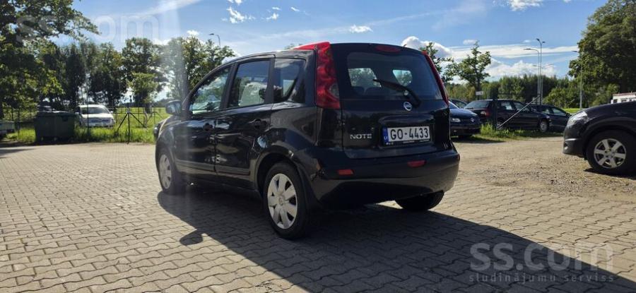 Melns Nissan Note 2007 Valmiera, ar dzinēja tilpumu 1.60 L un nobraukumu 280 tūkst. km par 1450 €, foto 5 vietnē AUTOMOTO.COM.LV