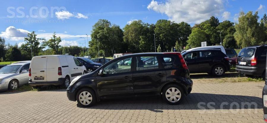 Melns Nissan Note 2007 Valmiera, ar dzinēja tilpumu 1.60 L un nobraukumu 280 tūkst. km par 1450 €, foto 6 vietnē AUTOMOTO.COM.LV