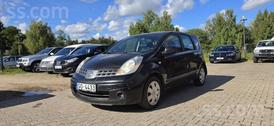 Melns Nissan Note 2007 Valmiera, ar dzinēja tilpumu 1.60 L un nobraukumu 280 tūkst. km par 1450 €, foto 7 vietnē AUTOMOTO.COM.LV