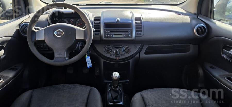 Melns Nissan Note 2007 Valmiera, ar dzinēja tilpumu 1.60 L un nobraukumu 280 tūkst. km par 1450 €, foto 9 vietnē AUTOMOTO.COM.LV