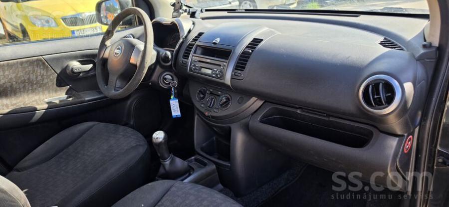 Melns Nissan Note 2007 Valmiera, ar dzinēja tilpumu 1.60 L un nobraukumu 280 tūkst. km par 1450 €, foto 11 vietnē AUTOMOTO.COM.LV