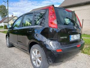 Melns Nissan Note 2007 Rēzekne, ar dzinēja tilpumu 1.50 L un nobraukumu 288 tūkst. km par 1500 €, foto 5 vietnē AUTOMOTO.COM.LV