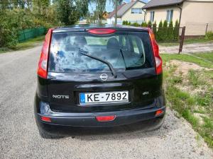 Melns Nissan Note 2007 Rēzekne, ar dzinēja tilpumu 1.50 L un nobraukumu 288 tūkst. km par 1500 €, foto 6 vietnē AUTOMOTO.COM.LV