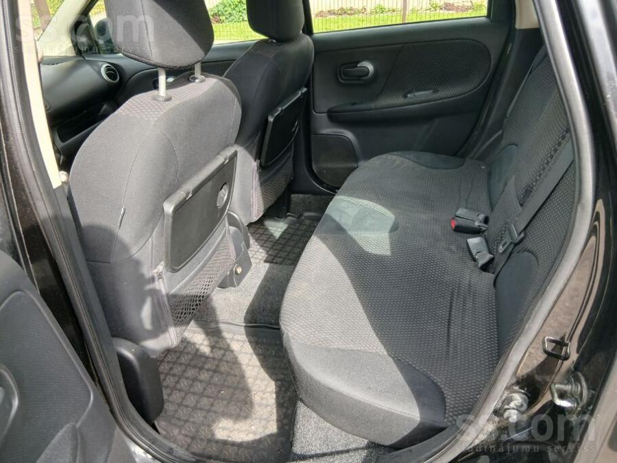 Melns Nissan Note 2007 Rēzekne, ar dzinēja tilpumu 1.50 L un nobraukumu 288 tūkst. km par 1500 €, foto 8 vietnē AUTOMOTO.COM.LV