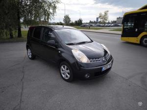 Black Nissan Note 2007 in Siauliai, with an engine capacity of 1.39 L and mileage of 198 thousand km for 1750 €, photo  on AUTOMOTO.COM.LV
