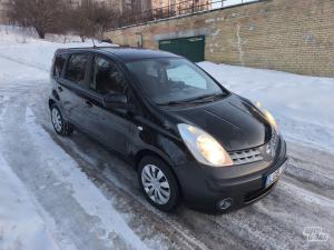 Melns Nissan Note 2008 Viļņa, ar dzinēja tilpumu 1.60 L un nobraukumu 204 tūkst. km par 2200 €, foto 3 vietnē AUTOMOTO.COM.LV