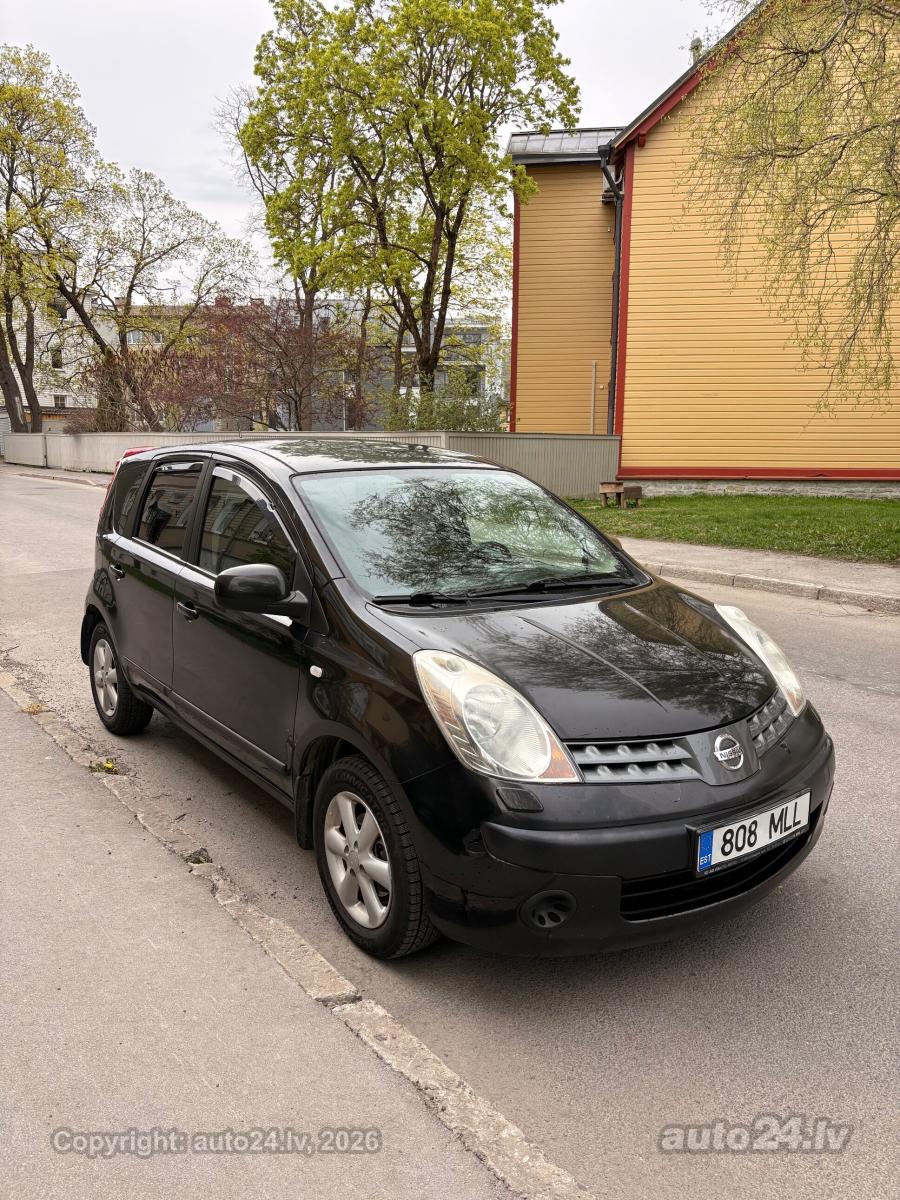Melns Nissan Note 2008 Tallina, ar dzinēja tilpumu 1.60 L un nobraukumu 147 tūkst. km par 3299 €, foto 4 vietnē AUTOMOTO.COM.LV
