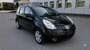 Черный Ниссан Ноут 2008 в Клайпеда, объемом двигателя 1.50 л и пробегом 280 тыс. км за 1990 €, фото  на AUTOMOTO.COM.LV