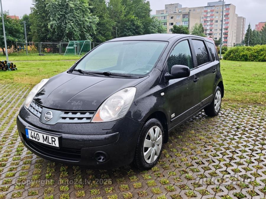 Melns Nissan Note 2008 Tallina, ar dzinēja tilpumu 1.60 L un nobraukumu 246 tūkst. km par 1500 €, foto 1 vietnē AUTOMOTO.COM.LV