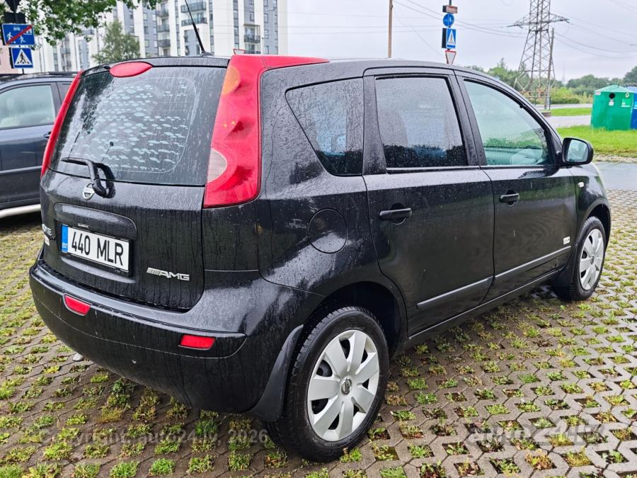 Melns Nissan Note 2008 Tallina, ar dzinēja tilpumu 1.60 L un nobraukumu 246 tūkst. km par 1500 €, foto 3 vietnē AUTOMOTO.COM.LV