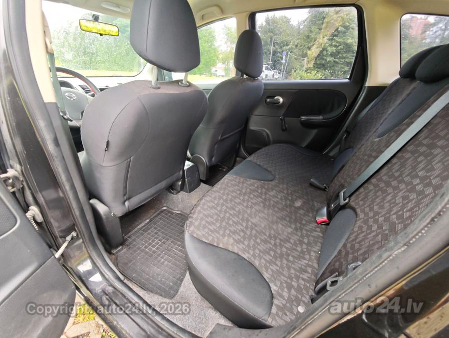 Melns Nissan Note 2008 Tallina, ar dzinēja tilpumu 1.60 L un nobraukumu 246 tūkst. km par 1500 €, foto 6 vietnē AUTOMOTO.COM.LV